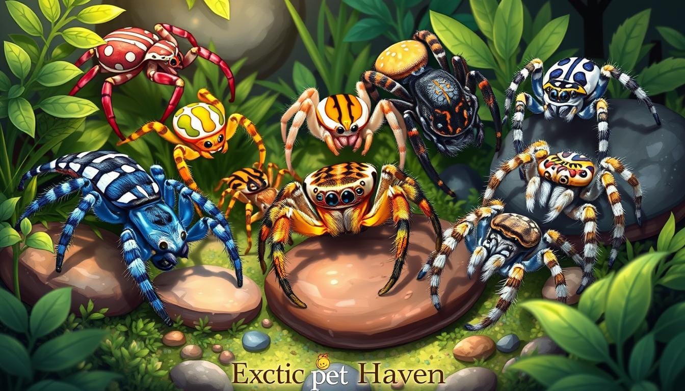 Which jumping spiders make good pets Easy care for beginners