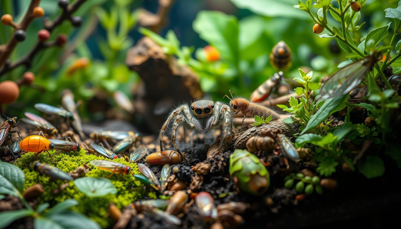 What do jumping spiders eat How to provide the best diet