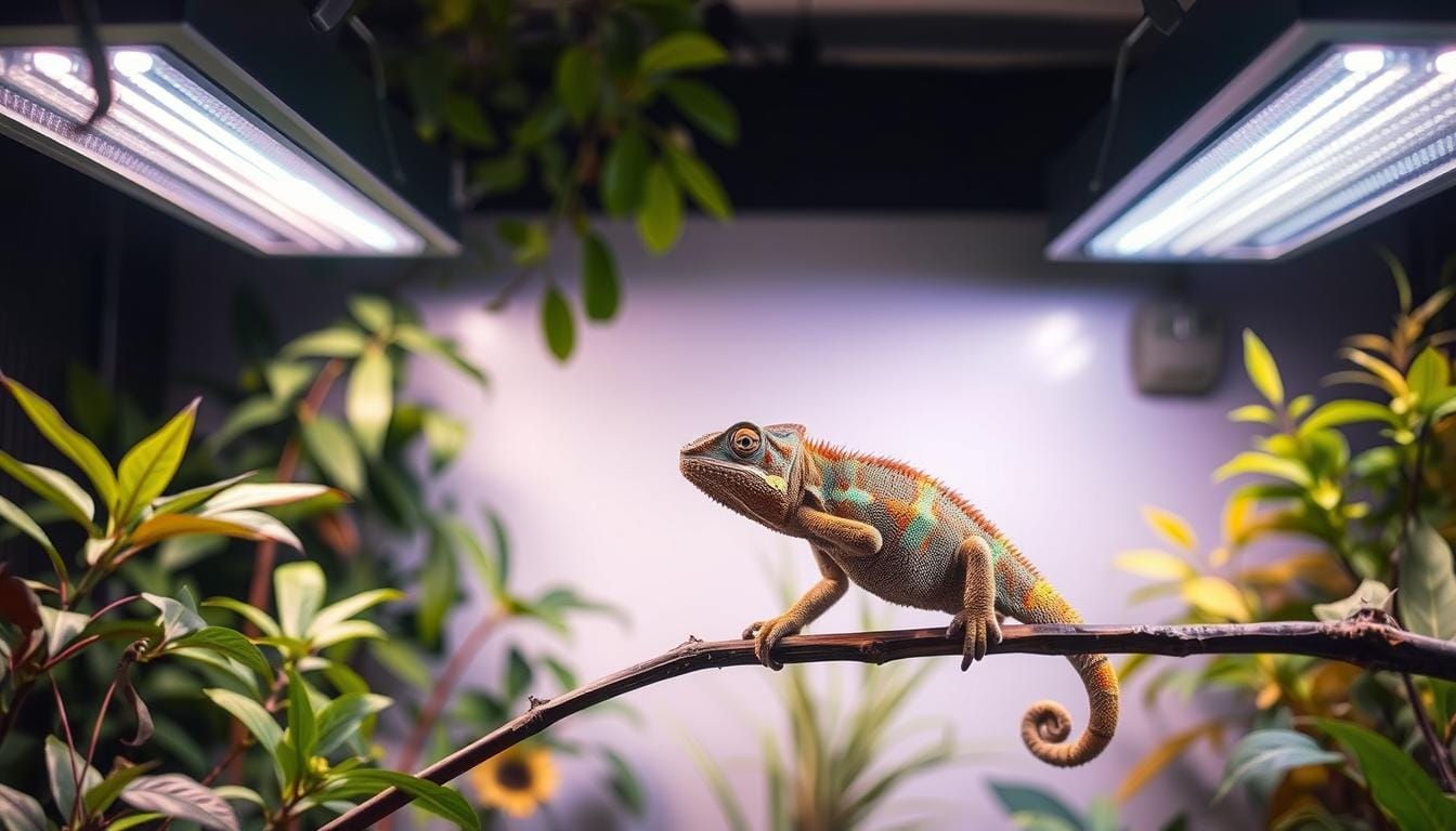 Chameleon Lighting Needs: UVB and Heat for a Healthy Pet