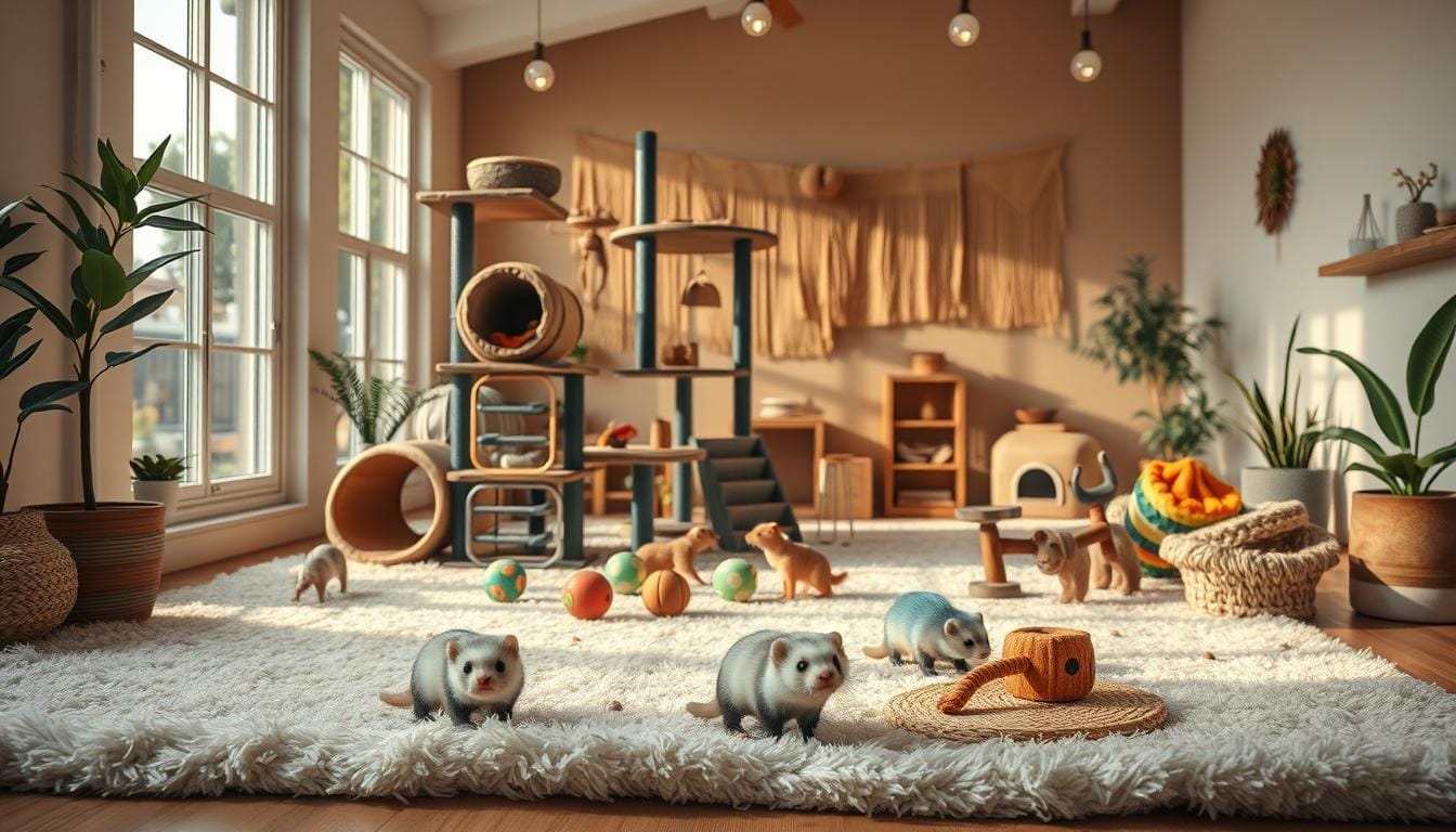 How to build a pet ferret play area in 5 Easy Steps